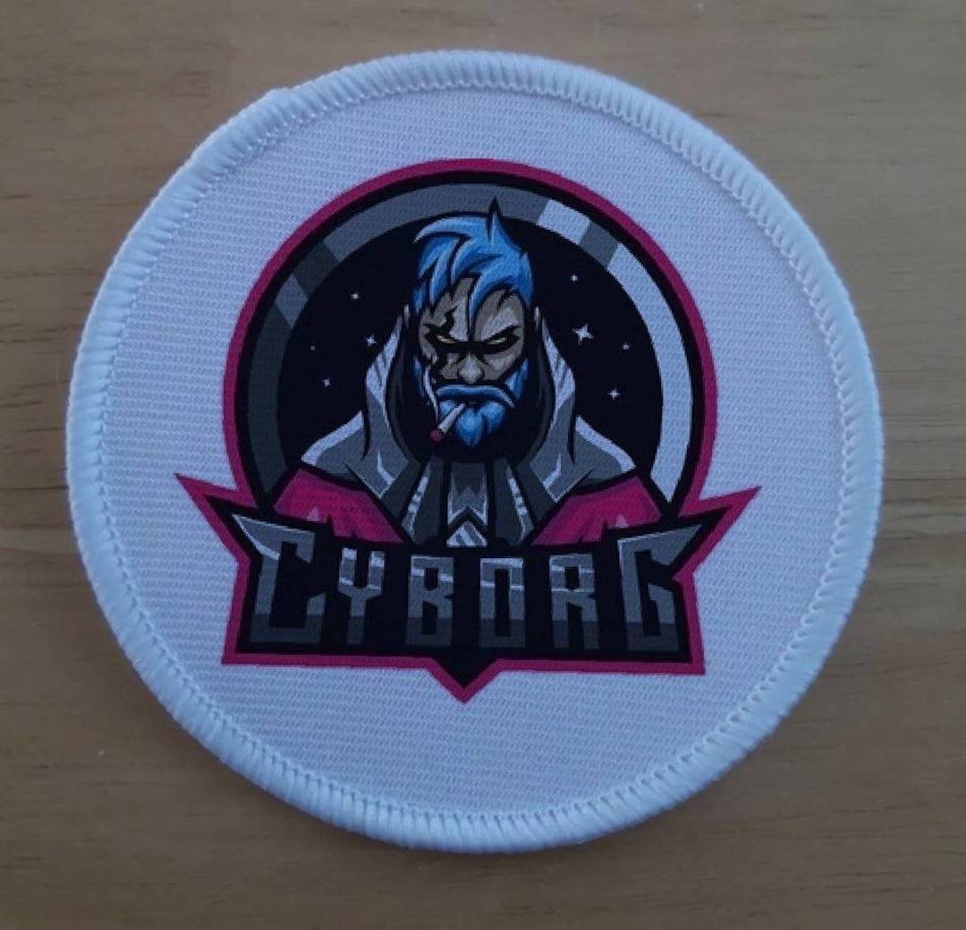 Cyborg Sublimation Patch Badge - Etsy