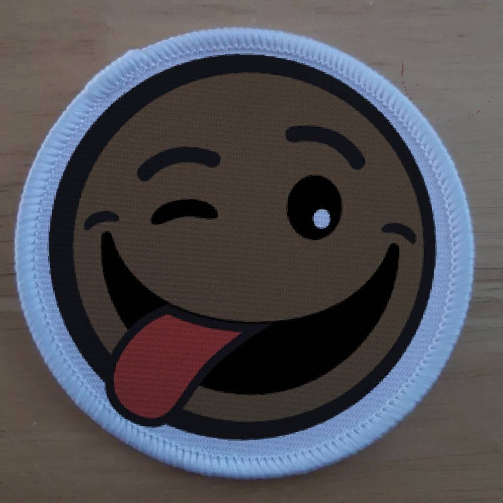 Badge de patch Smiley Emoji - Etsy France
