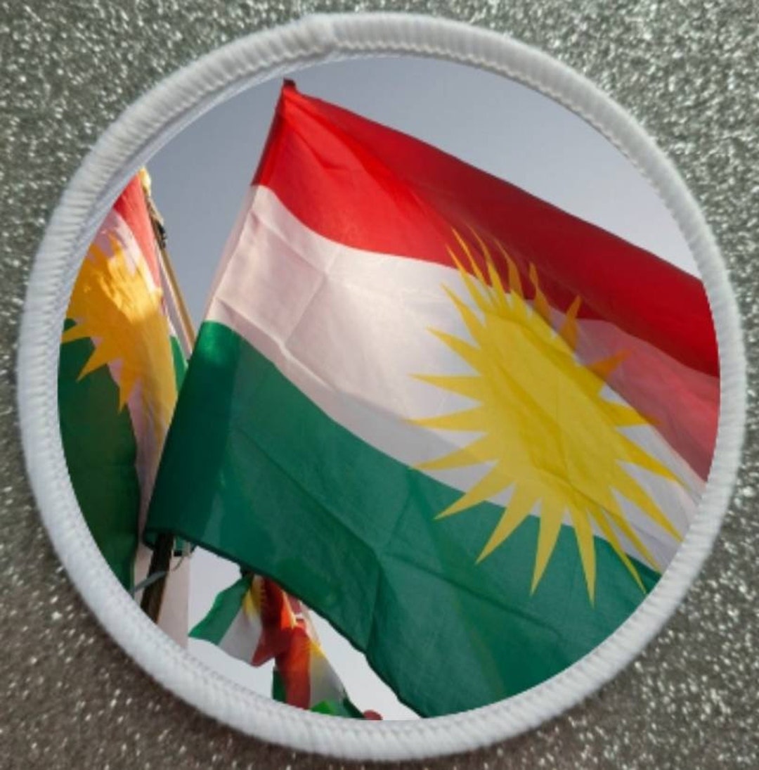 3 Inch Kurdistan Patch Badge - Made in the UK - Etsy