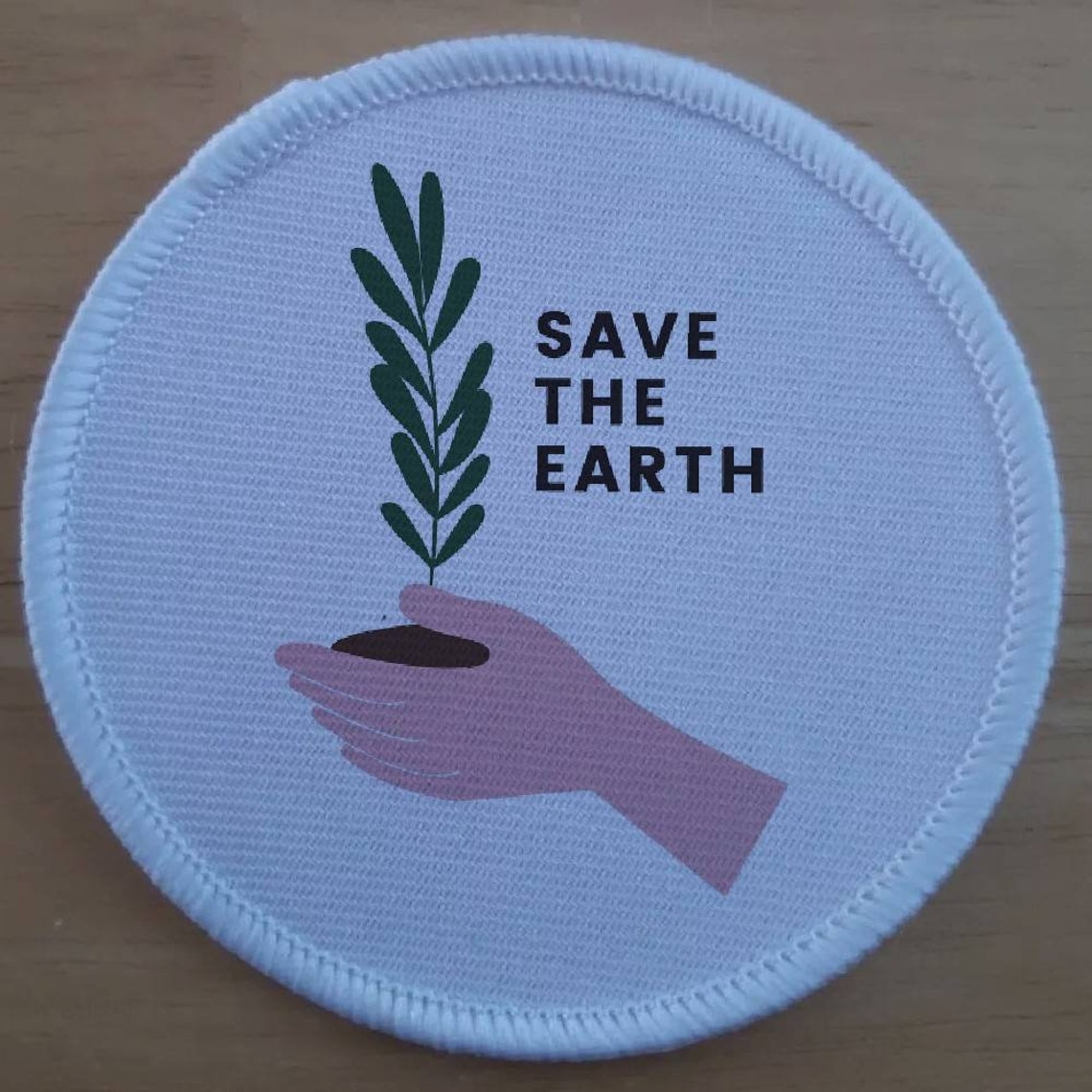 Save the Planet Earth Patch Badge - Etsy UK