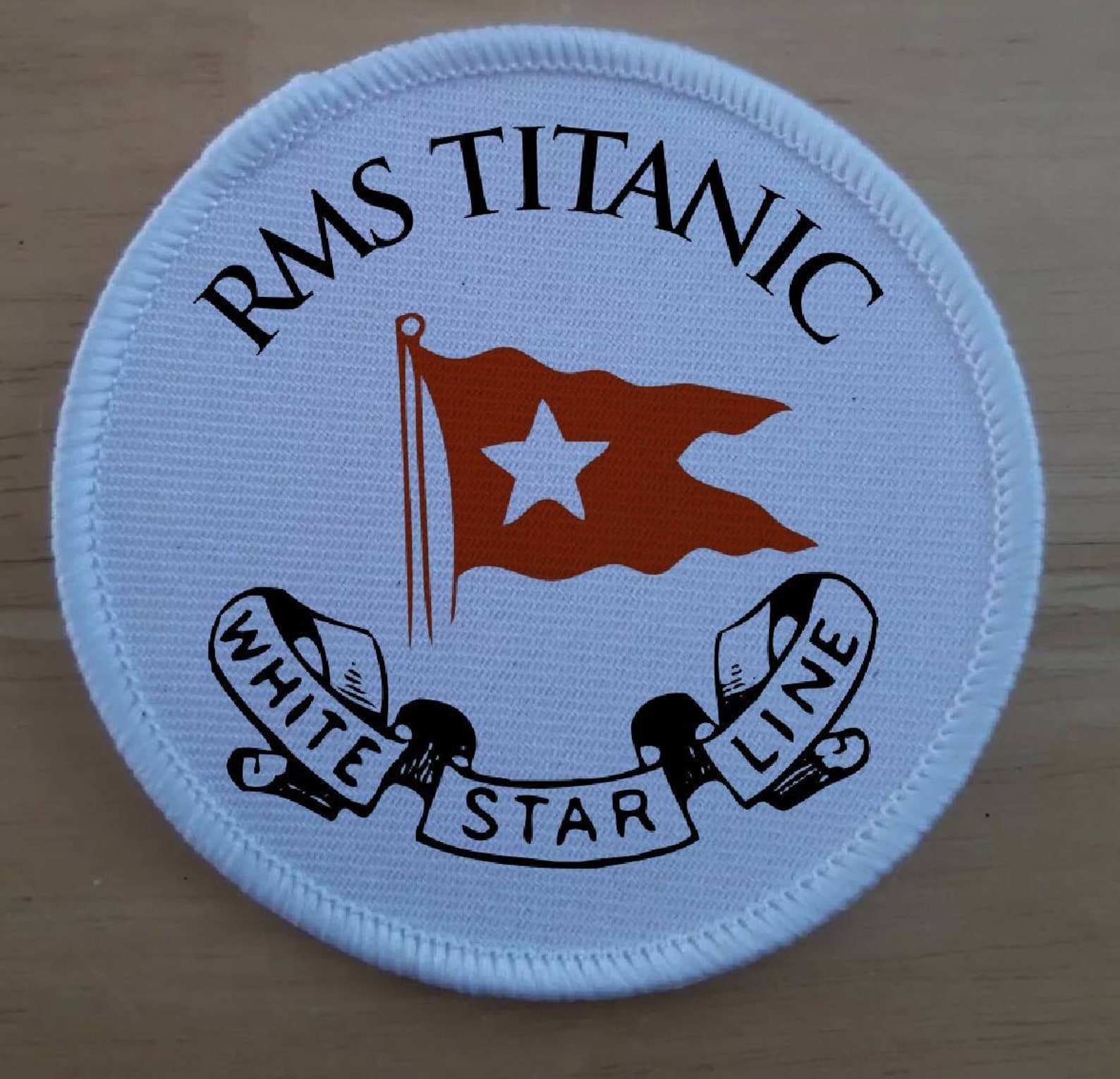 RMS Titanic White Star Line Patch Badge - Etsy