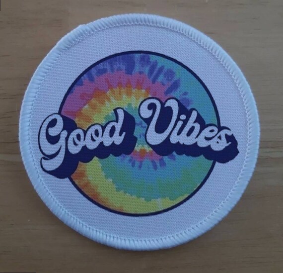 Good Vibes Patch Badge - Etsy