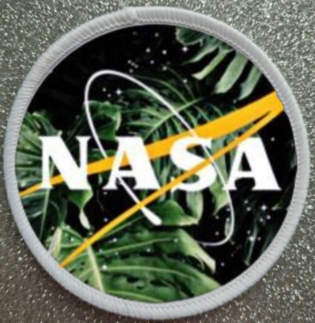 3 Inch Green & Yellow Nasa Sublimation Printed Patch Badge - Etsy