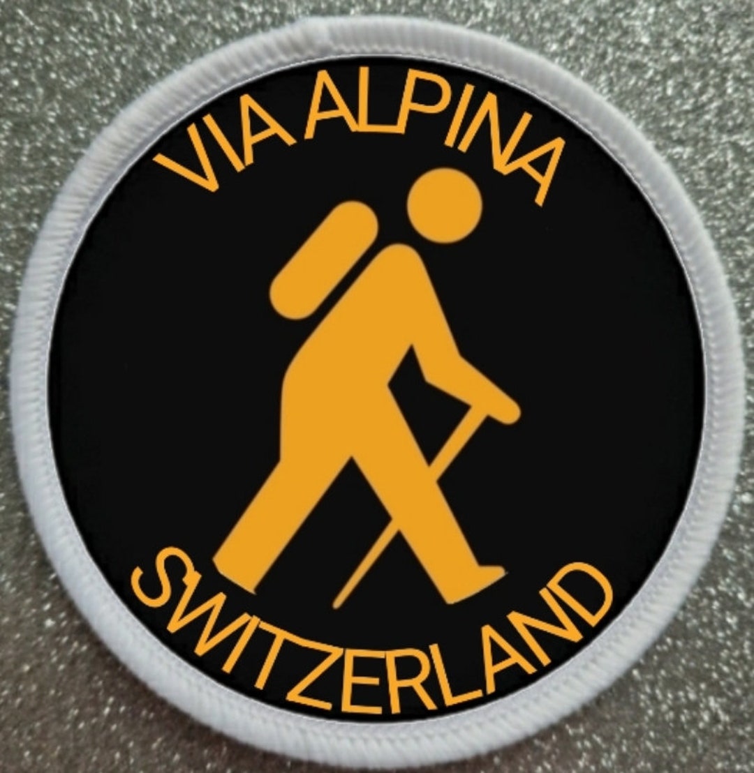3 Inch via Alpina Switzerland Sublimation Patch Badge - Etsy
