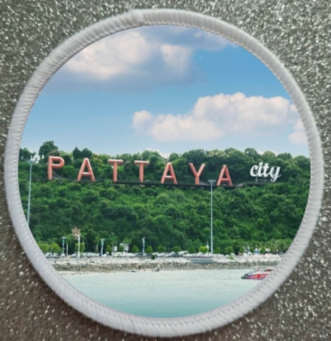 3 Inch Pattaya Thailand Patch Badge - Etsy