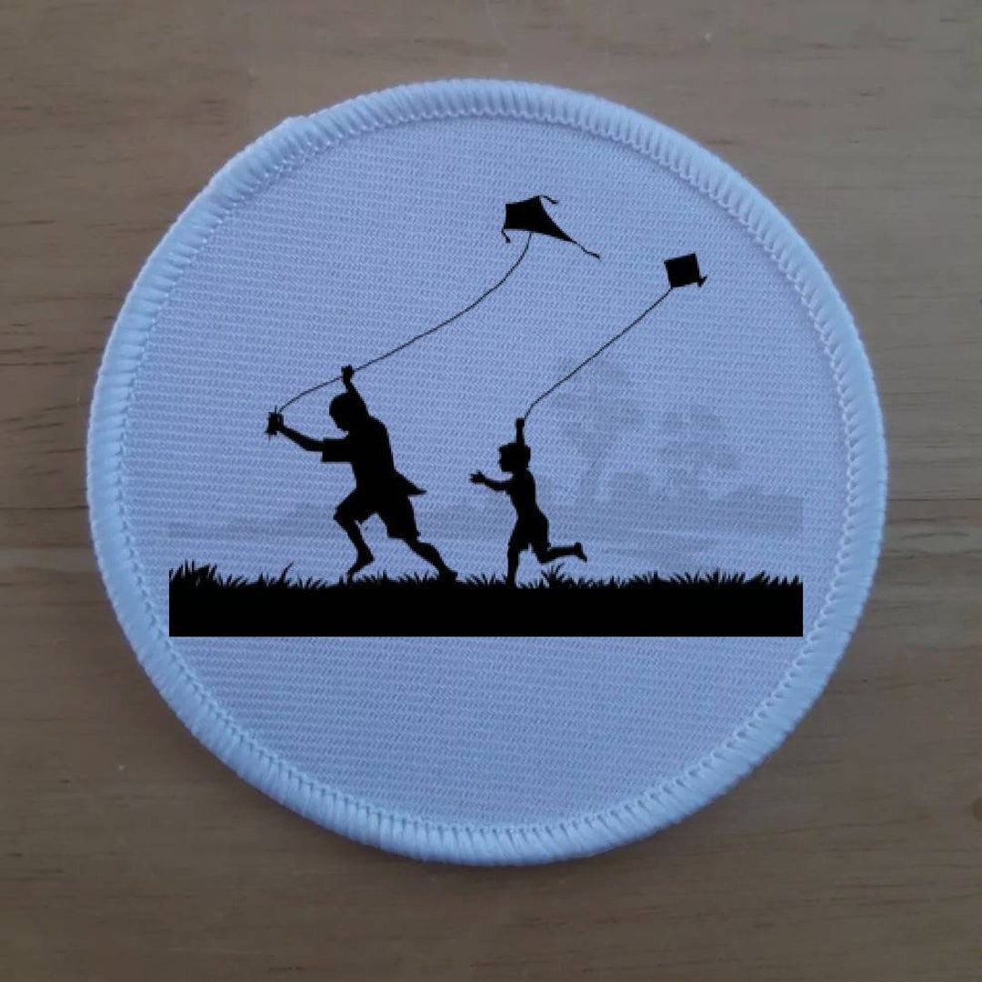 Kite Flying Patch Badge - Etsy