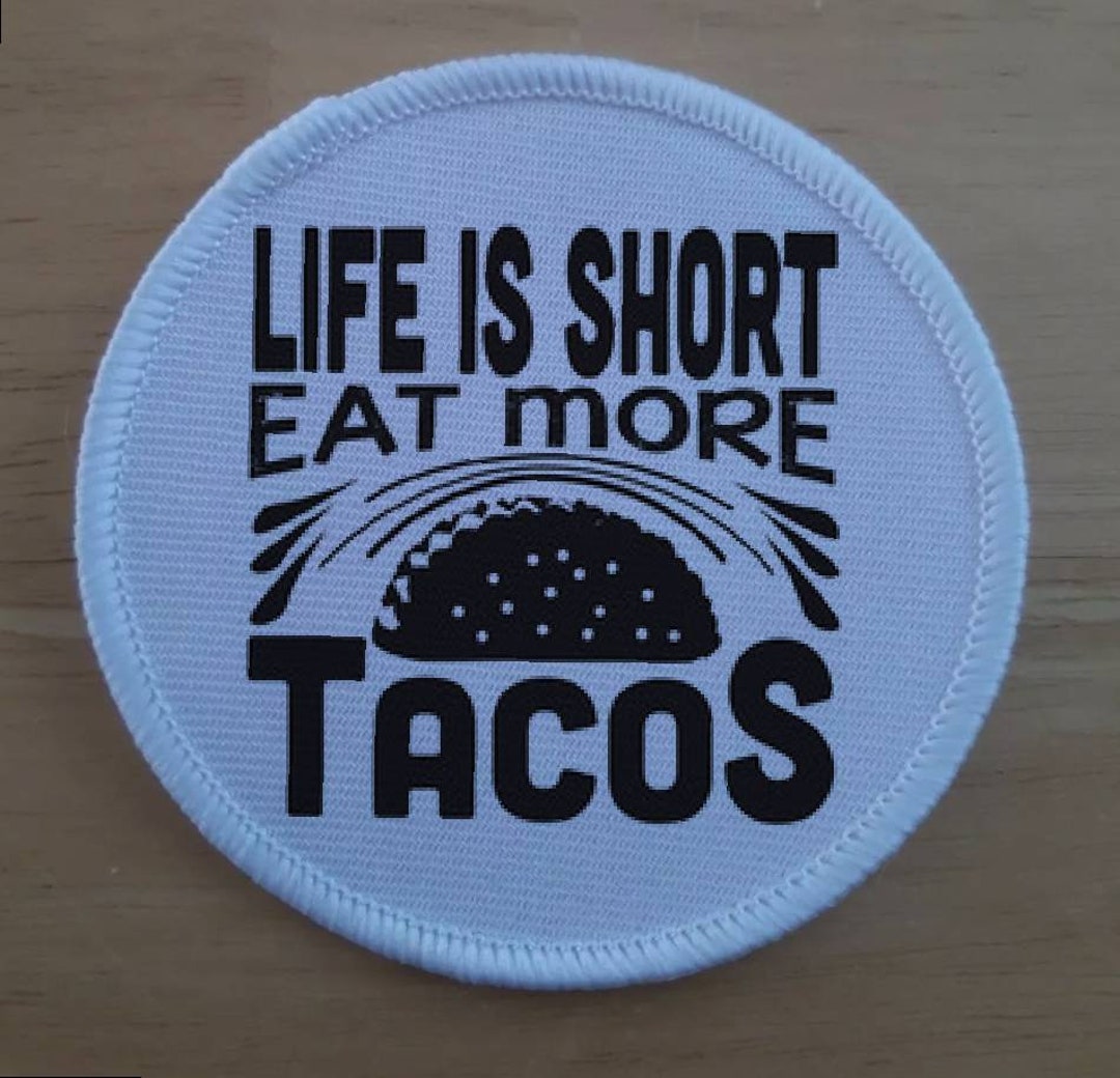 Taco Patch Badge - Etsy
