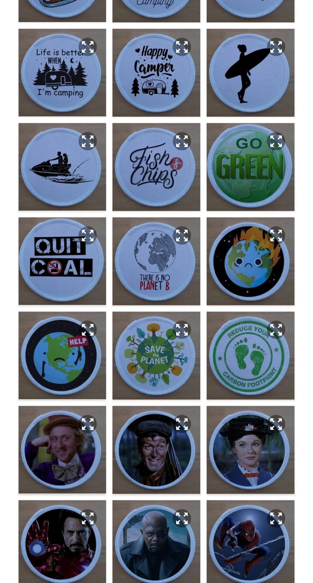 Custom Made Sublimation Patches and Badges. 3" - Etsy