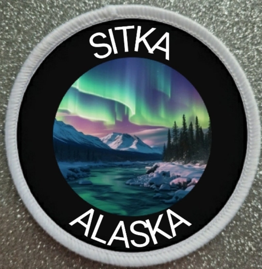 Sitka Alaska 3 Inch Patch Badge - Etsy