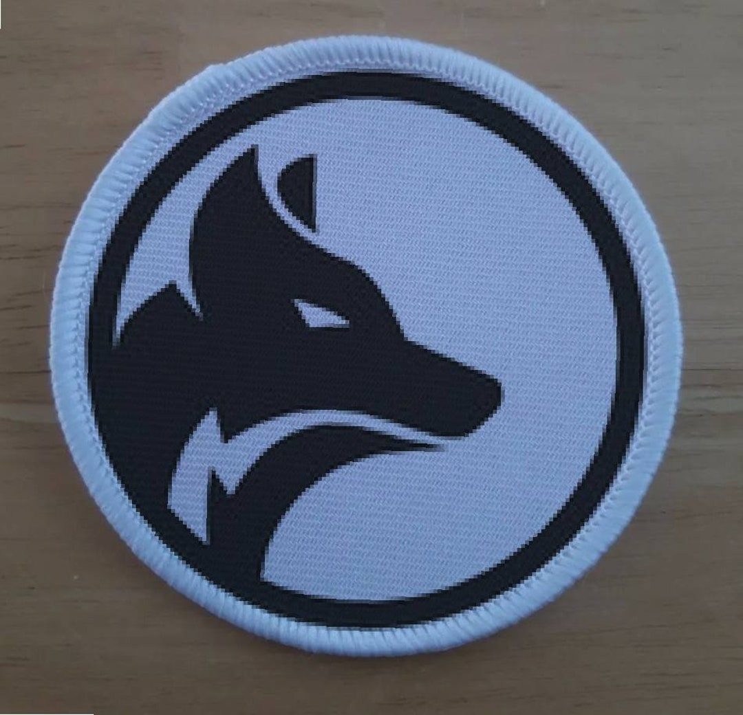 Wolf Patch Badge - Etsy