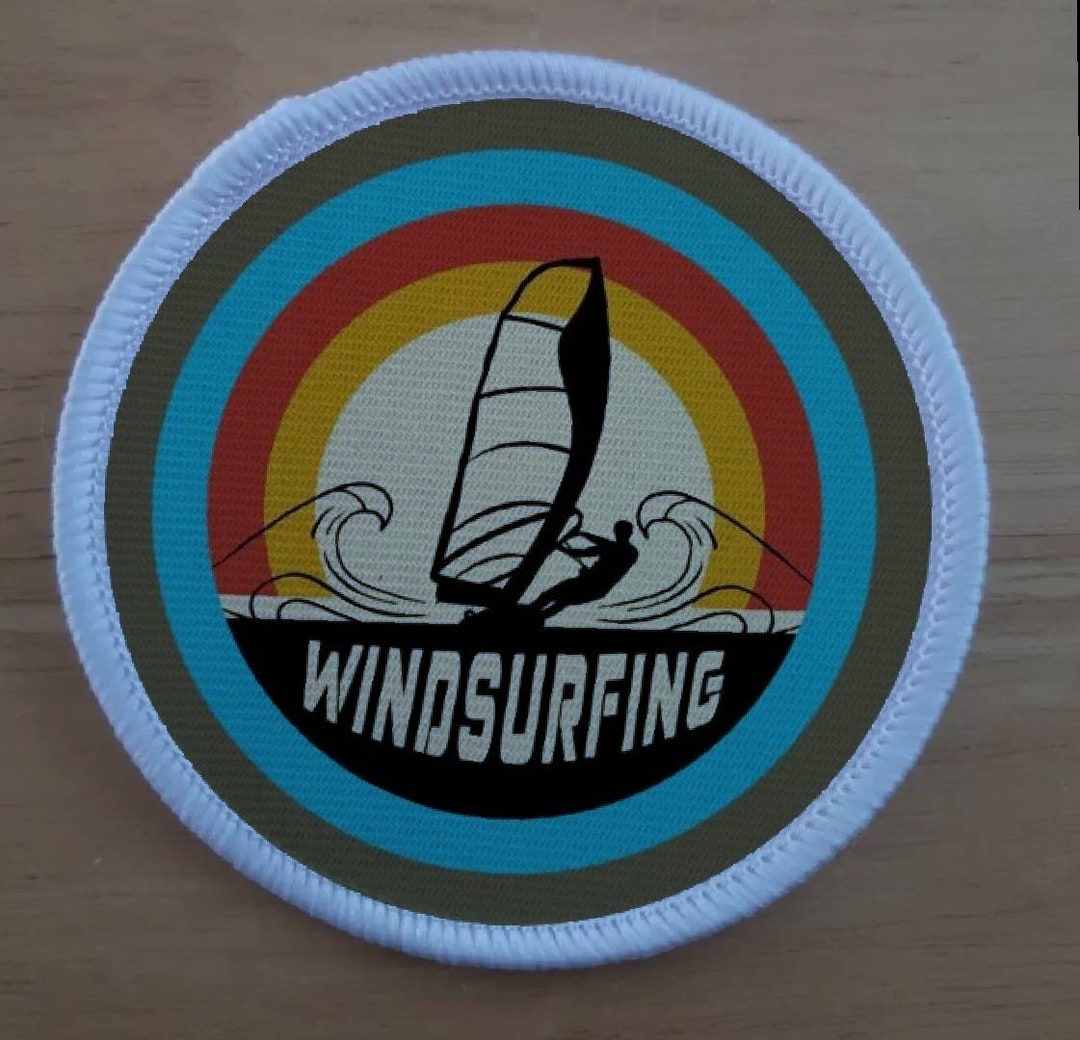 Windsurfing 3 Inch Sublimation Patch - Etsy