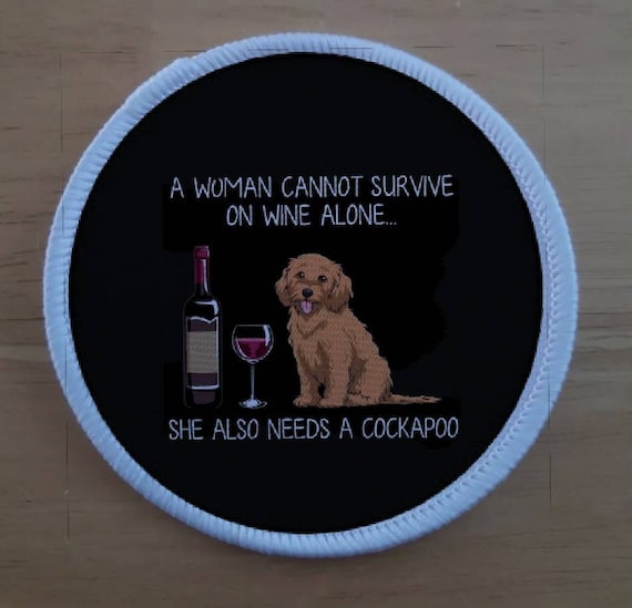 Cockapoo Patch Badge | Etsy