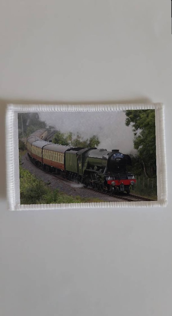 The Flying Scotsman Train Patch Badge - Etsy