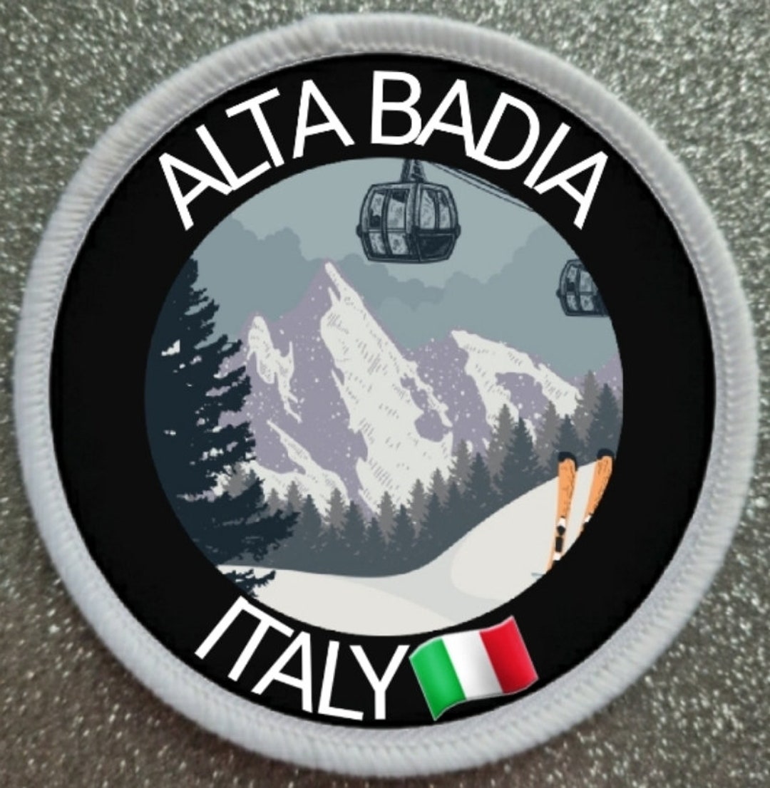 Alta Badia Italy Ski Resort 3 Inch Patch Badge - Etsy