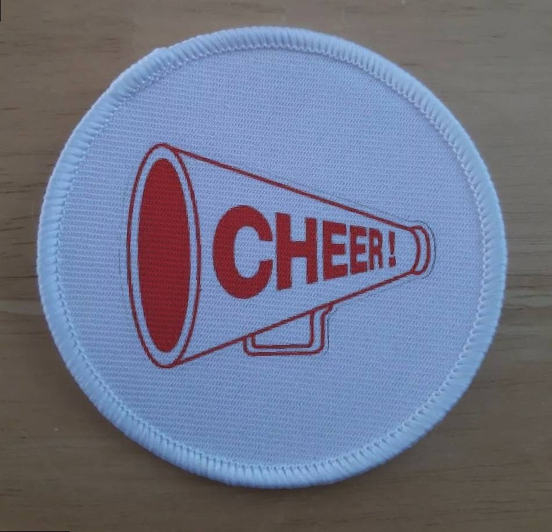 Cheerleader Patch Badge - Etsy
