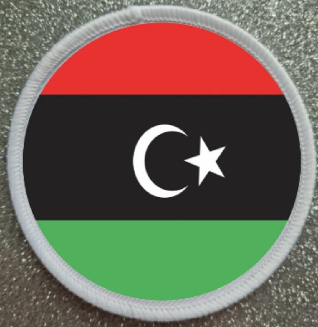 Flag of Libya 3 Inch Sublimation Patch Badge - Made in the UK - Etsy