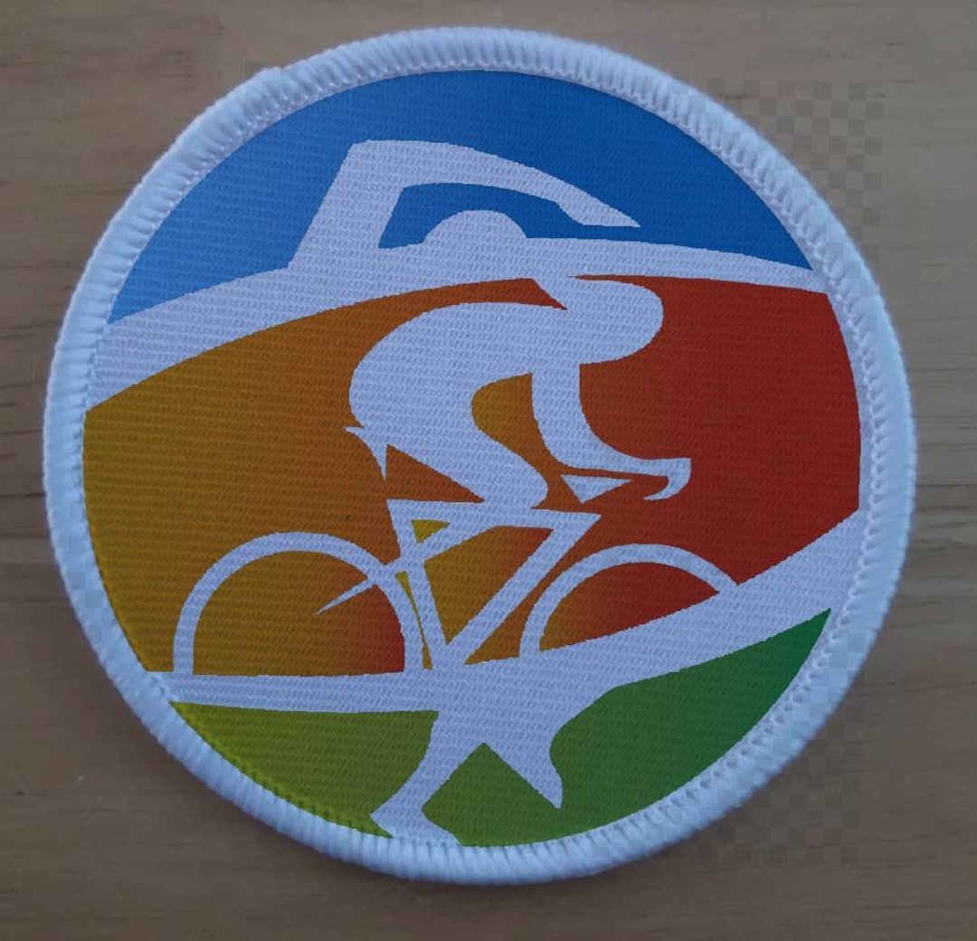 Triathlon Patch Badge - Etsy