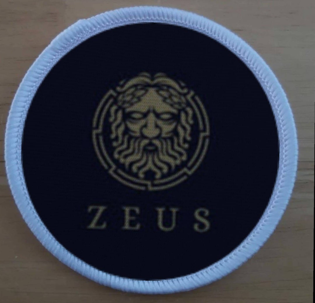 Zeus 3 Inch Sublimation Patch - Etsy
