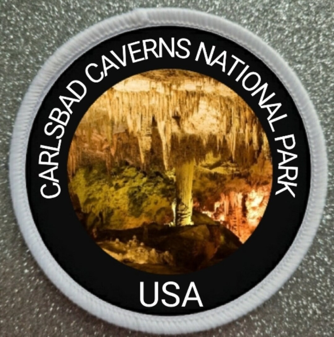 Carlsbad Caverns National Park 3 Inch Patch Badge - Etsy