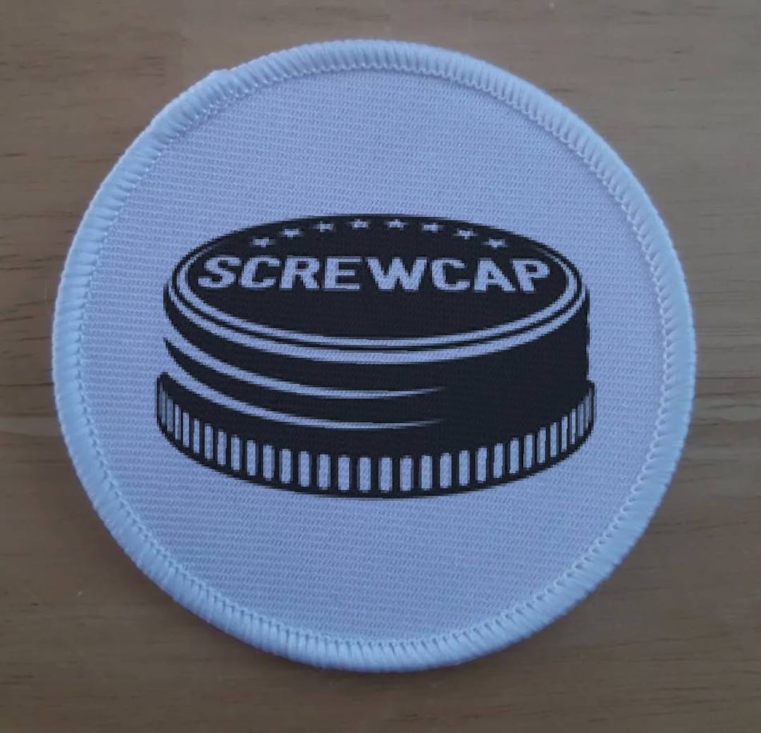 Screwcap Patch Badge - Etsy