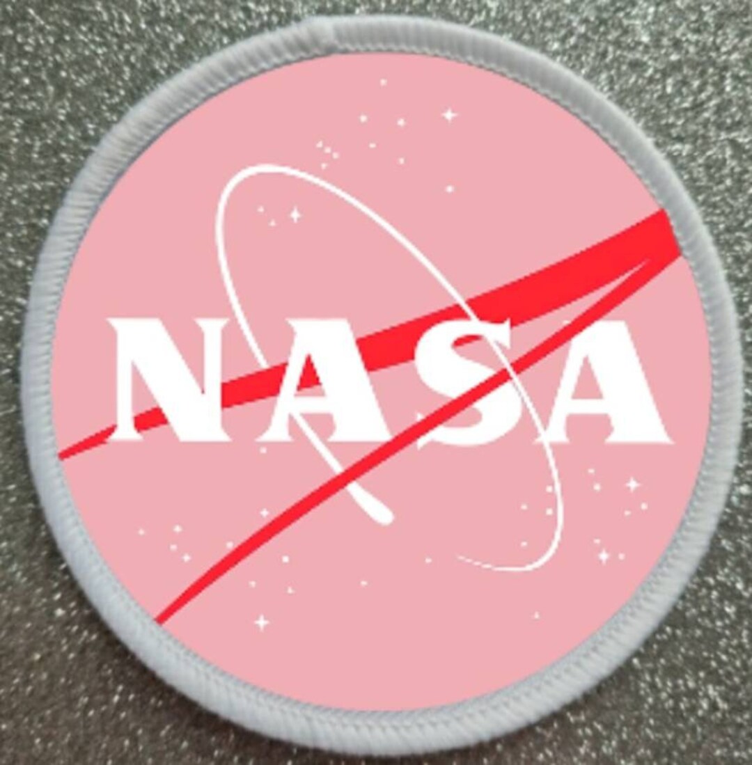 3 Inch Pink Nasa Sublimation Printed Patch Badge - Etsy