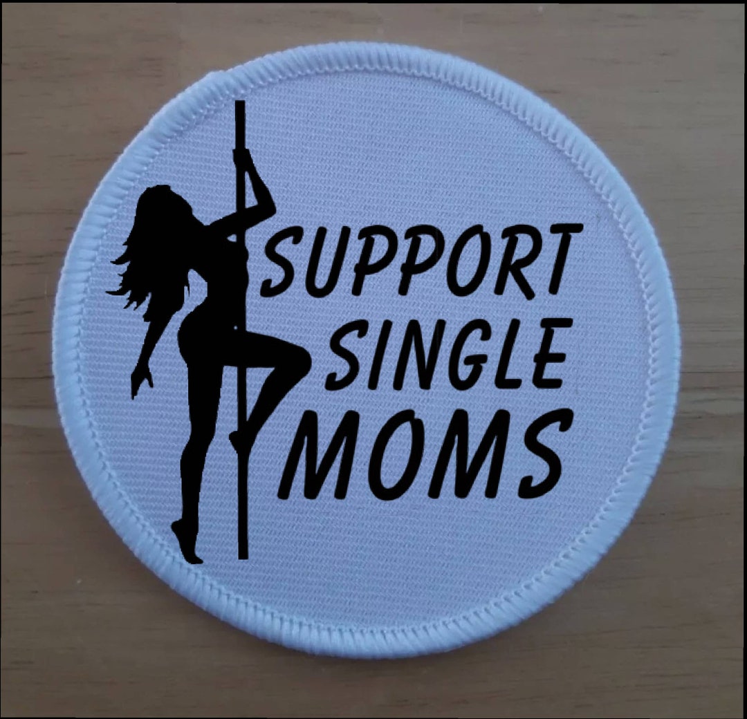 Support Single Moms Patch Badge - Etsy