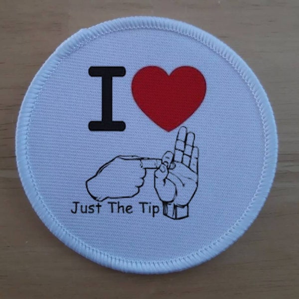 Just the Tip Patches - Etsy