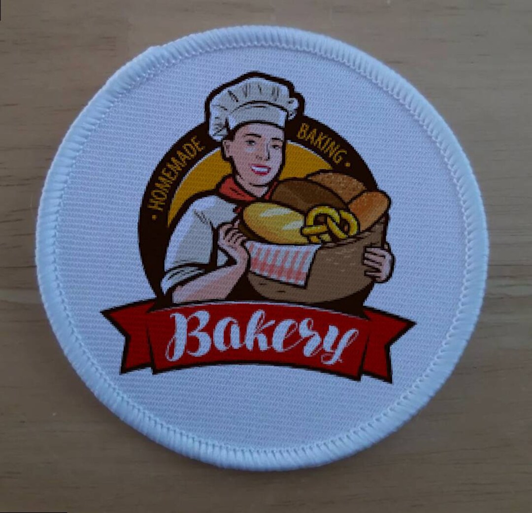 3" Baker Patch Badge - Etsy