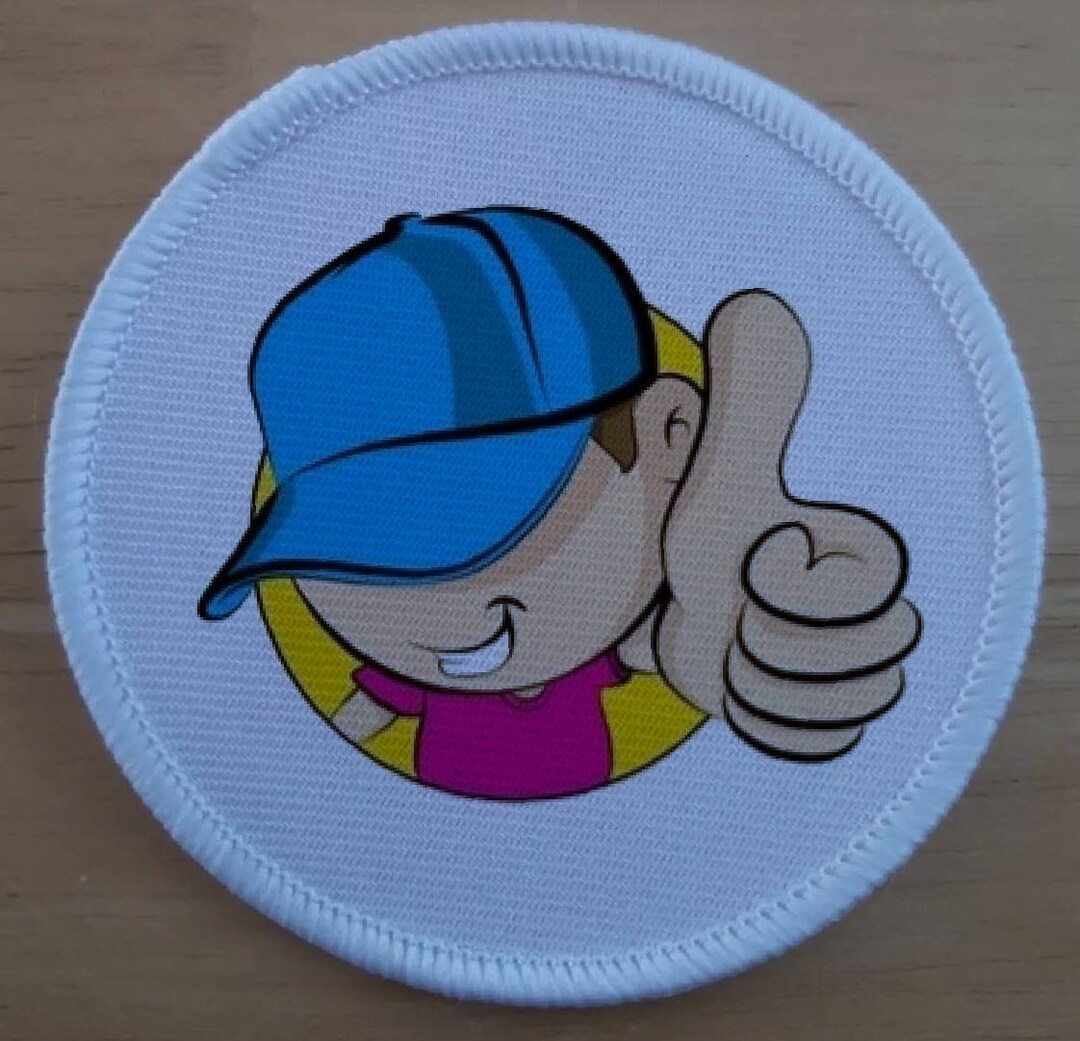 Cute Thumbs up Patch 3 Inch Sublimation Patch - Etsy