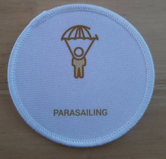 Parasailing Patch Badge - Etsy
