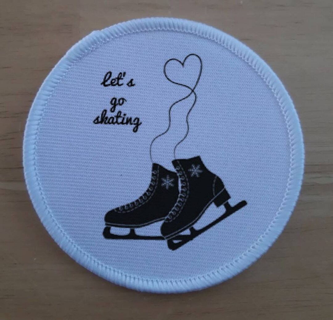 Skating Patch Badge - Etsy