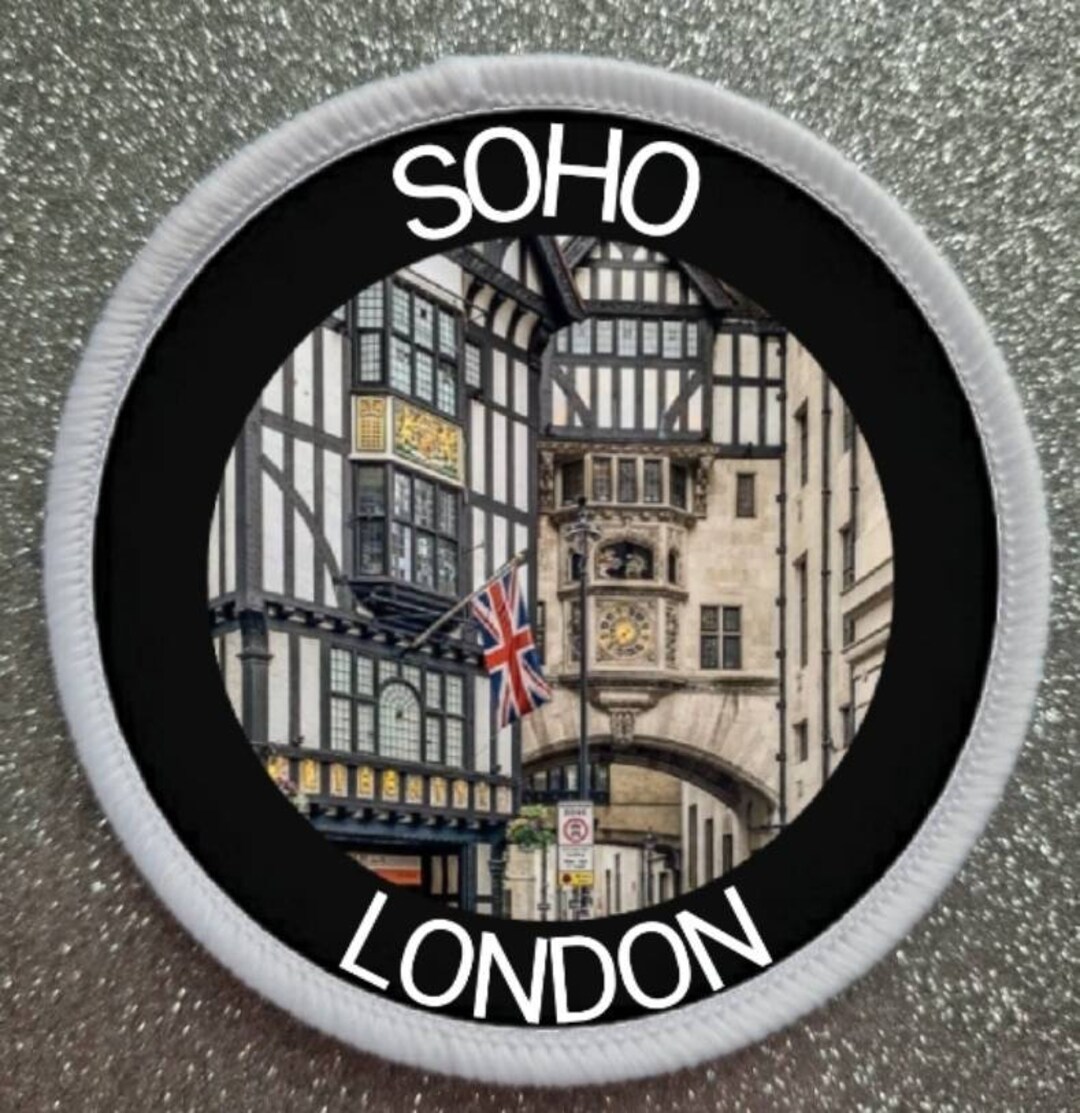 3 Inch Soho London Patch Badge - Etsy