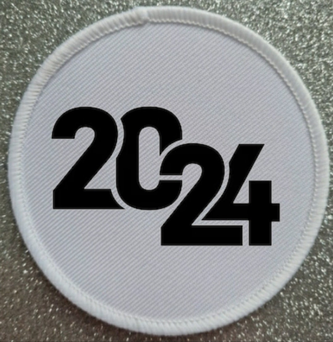 Year 2024 3 Inch Patch Badge - Etsy