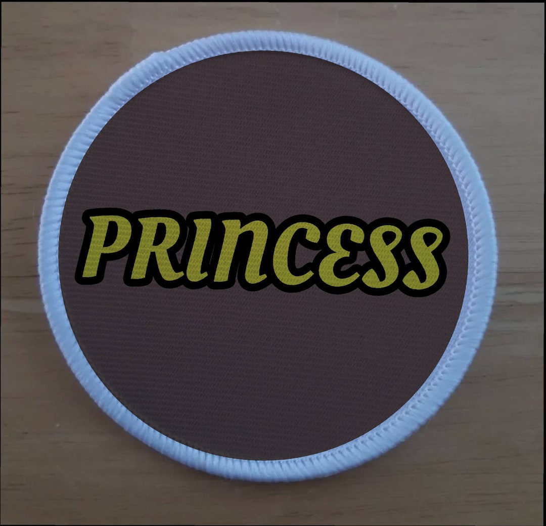 Princess Patch Badge - Etsy