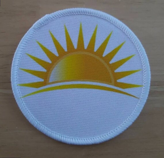 Sun Patch Badge | Etsy