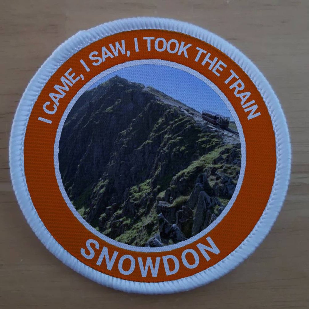 Snowdon Patch Badge - Etsy