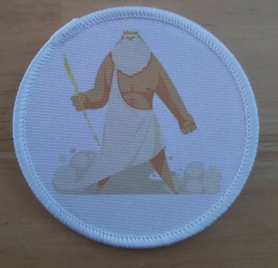 Zeus 3 Inch Sublimation Patch - Etsy