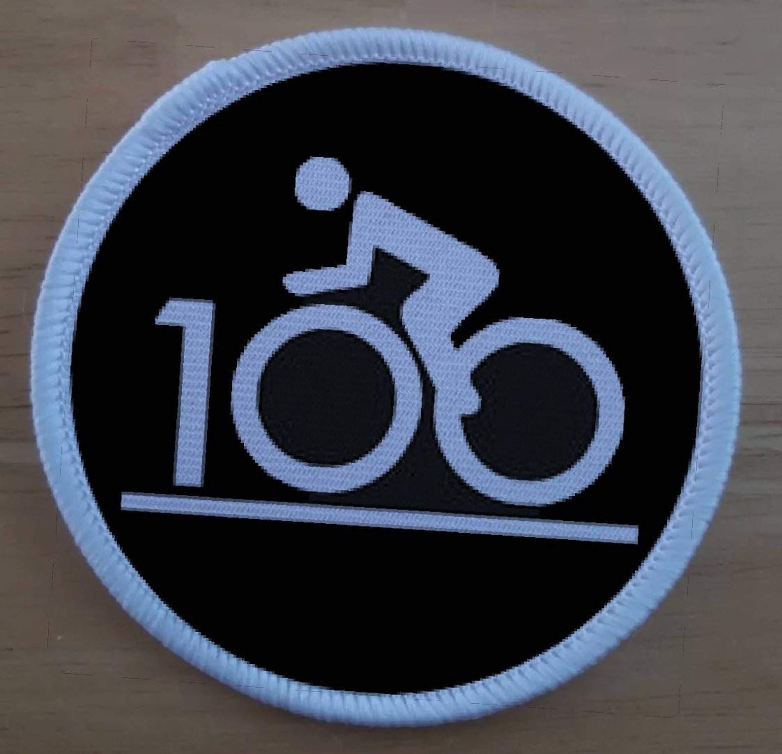 100 Mile Cycling Cycle Fitness Bike Biking Sports Patch Badge - Etsy