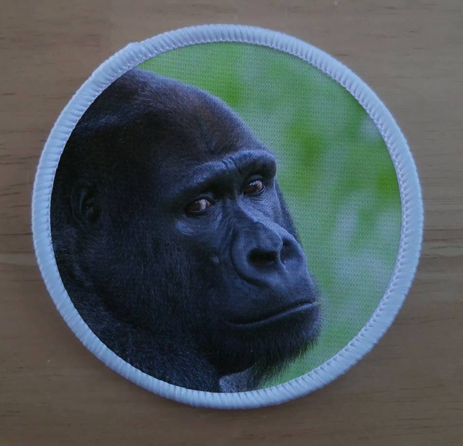 Gorilla Patch Badge - Etsy