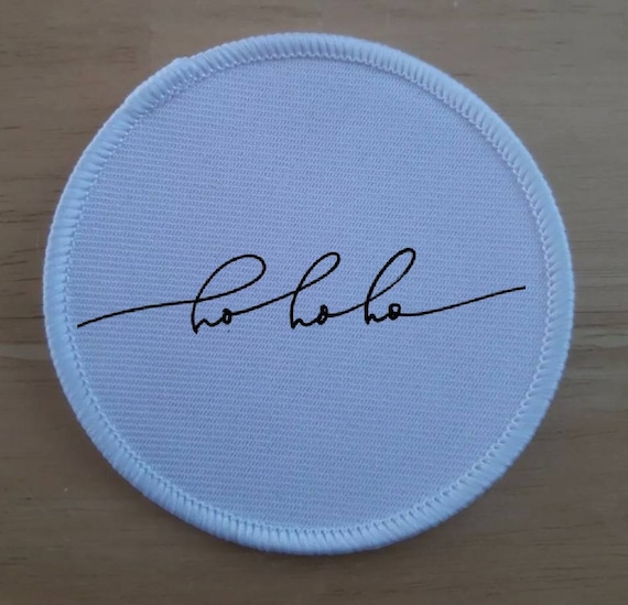 Ho Ho Ho Patch Badge - Etsy