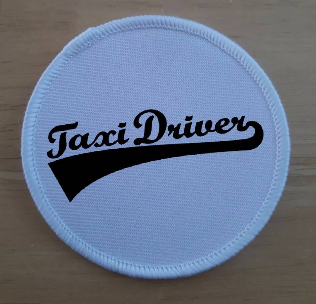 Taxi Driver Patch Badge - Etsy