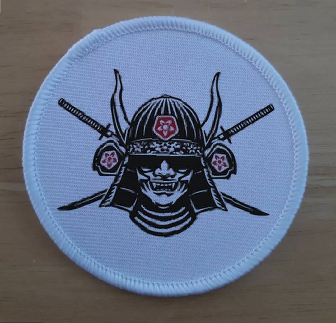 Samurai Sublimation Patch Badge - Etsy