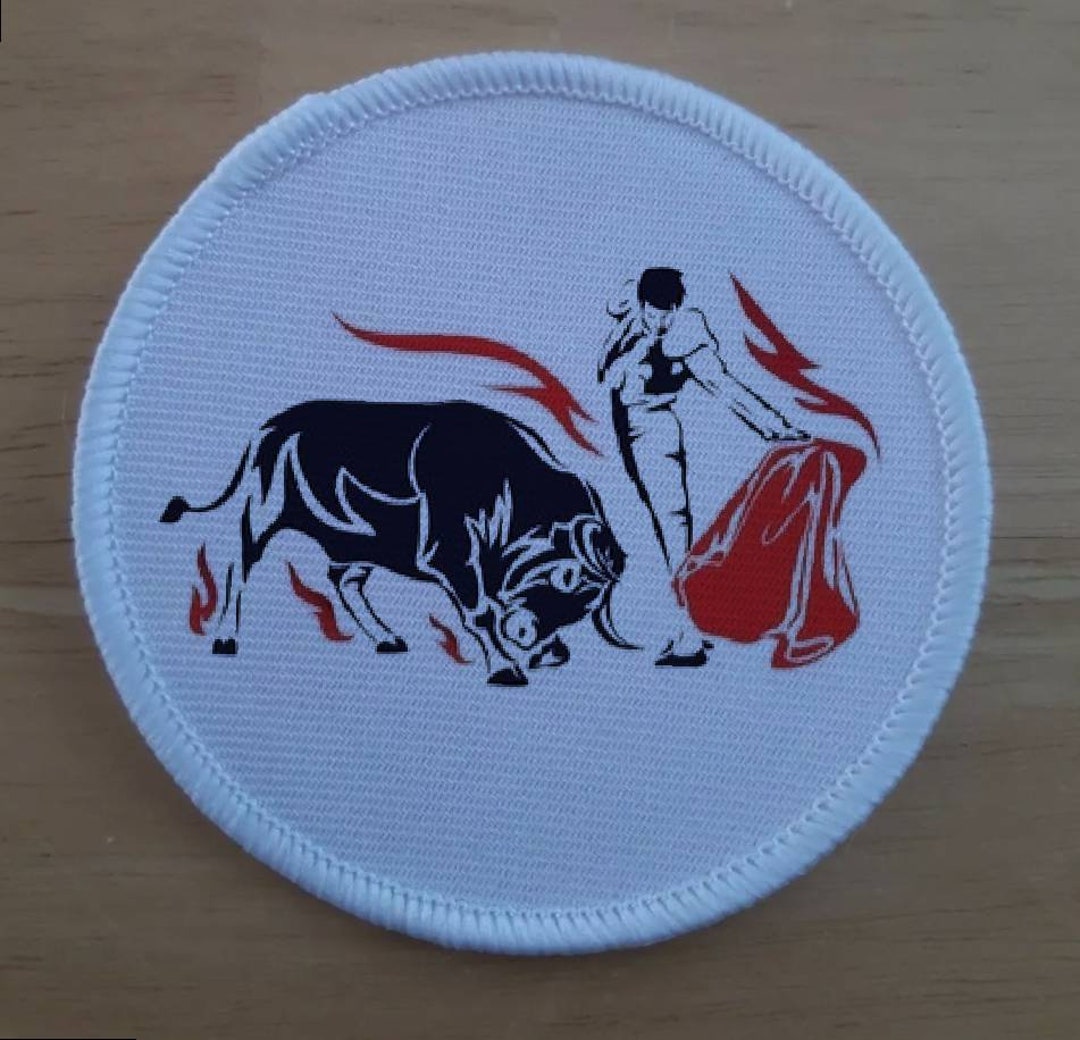 Bull Fighter Matador Patch Badge - Etsy