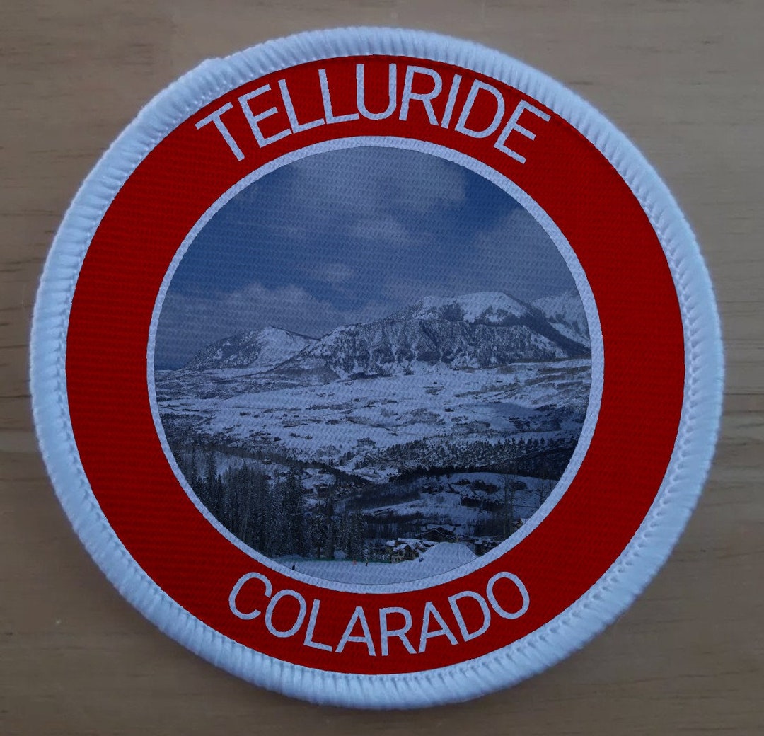 Ski Telluride Colorado 3 Inch Patch Badge - Etsy
