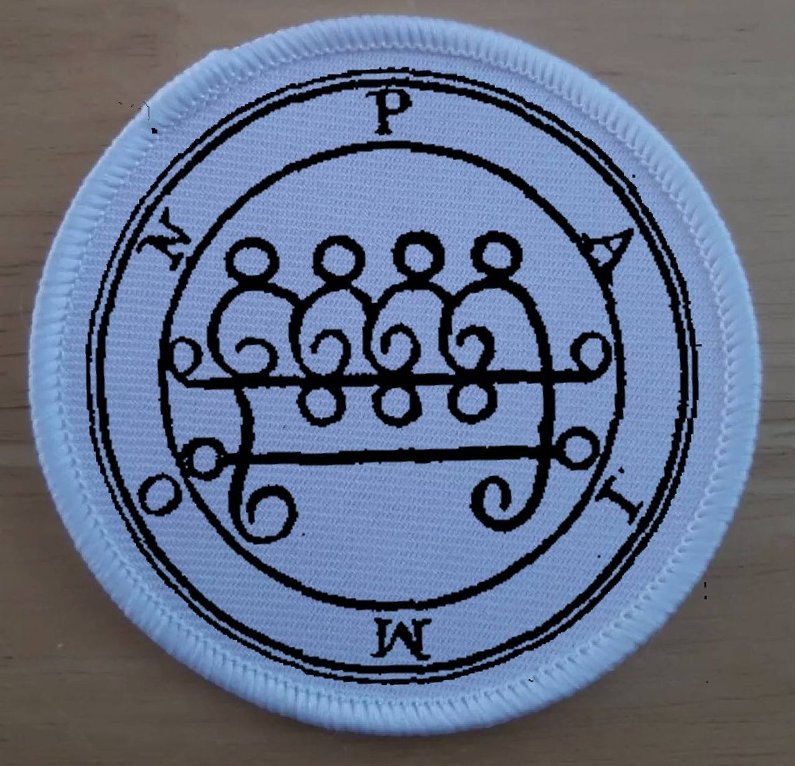 Paimon Religious Symbol Fear of the Unknown Patch Badge - Etsy