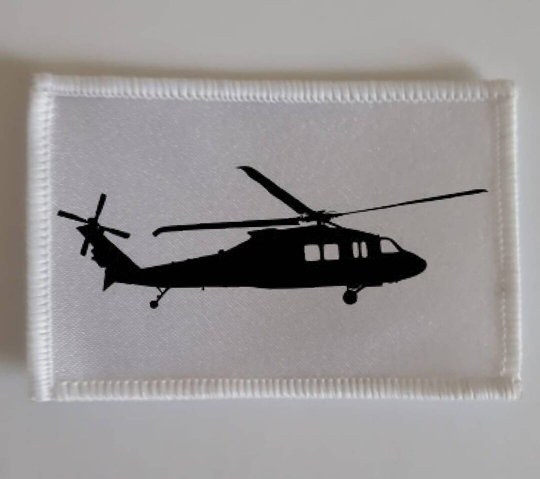 Black Hawk Patch Badge - Etsy