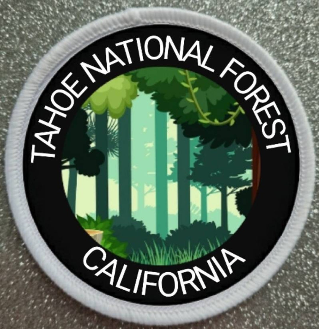 3 Inch Tahoe National Forest Patch Badge - Etsy