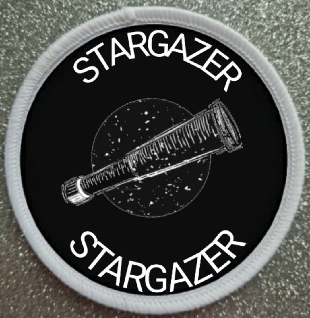 3 Inch Stargazer Sublimation Patch Badge - Etsy