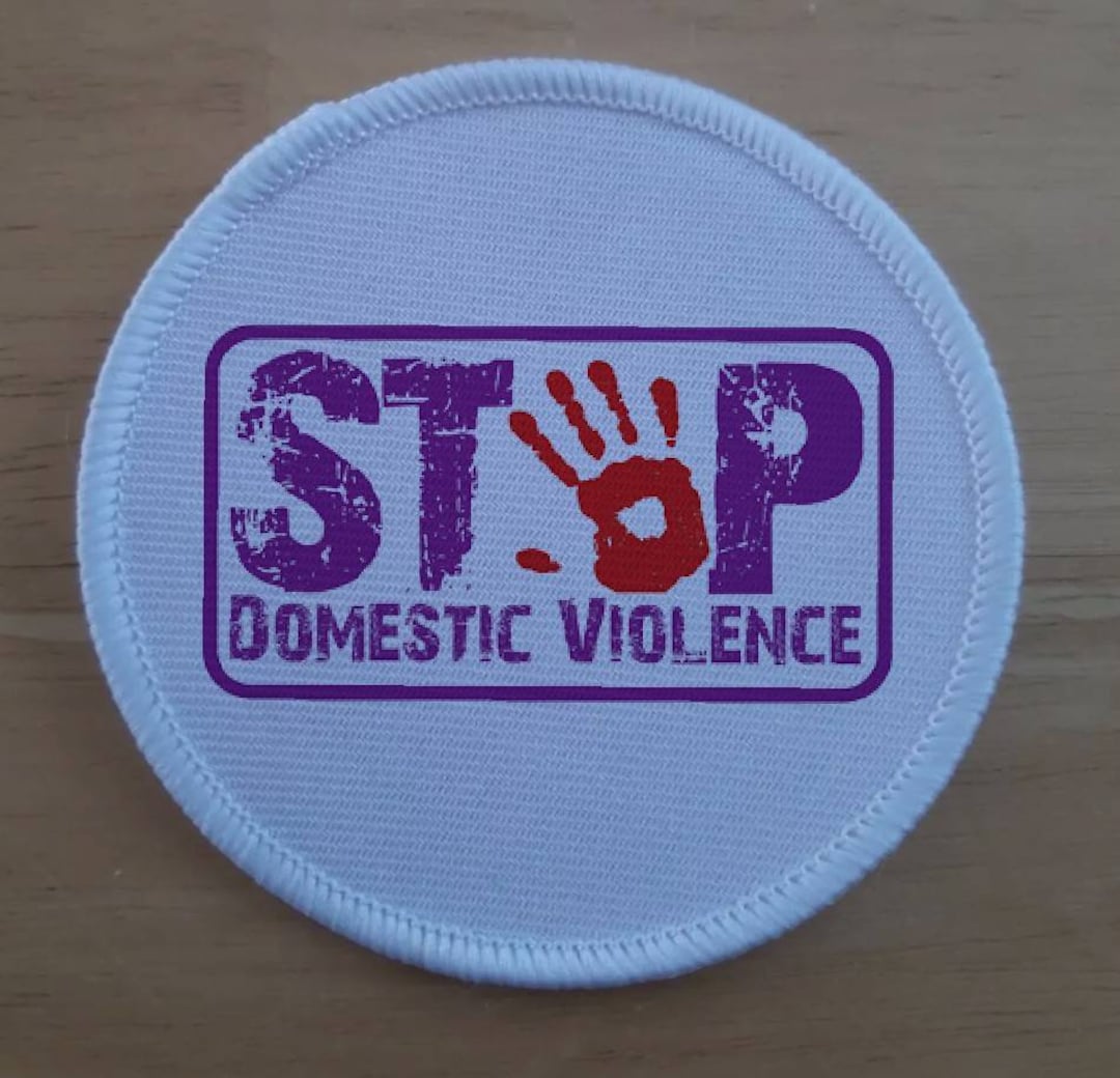 Anti Domestic Violence Patch Badge - Etsy