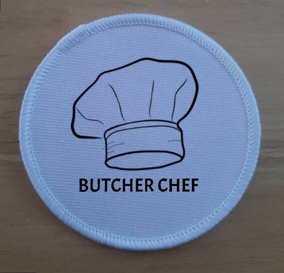 Butcher Chef Patch Badge | Etsy